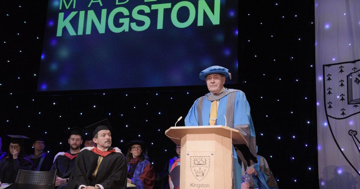 Andrew Winch receives Honorary Doctorate | Winch Design